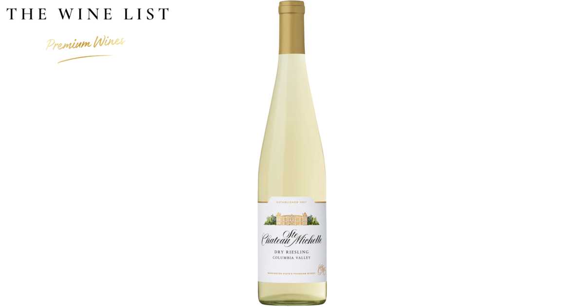 Chateau Ste. Michelle Dry Riesling 2022 | The Wine List Nederlands