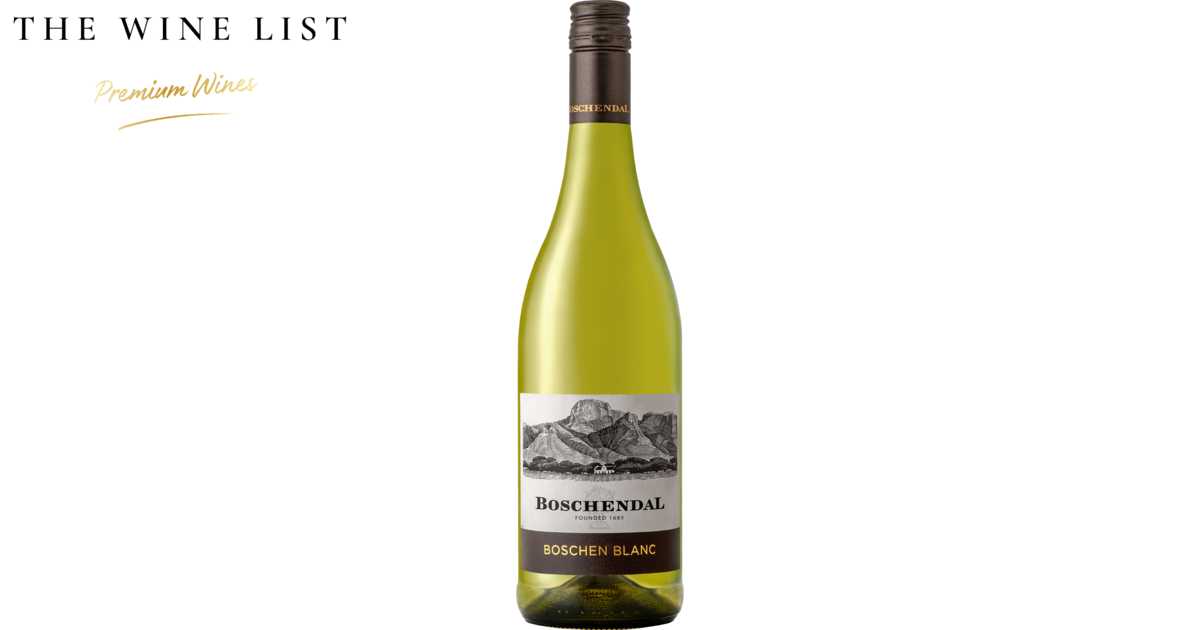 Boschendal Boschen Blanc 2024 | The Wine List Nederlands