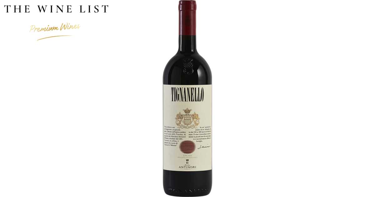 Tenuta Tignanello Antinori Tignanello 2017 | The Wine List Nederlands