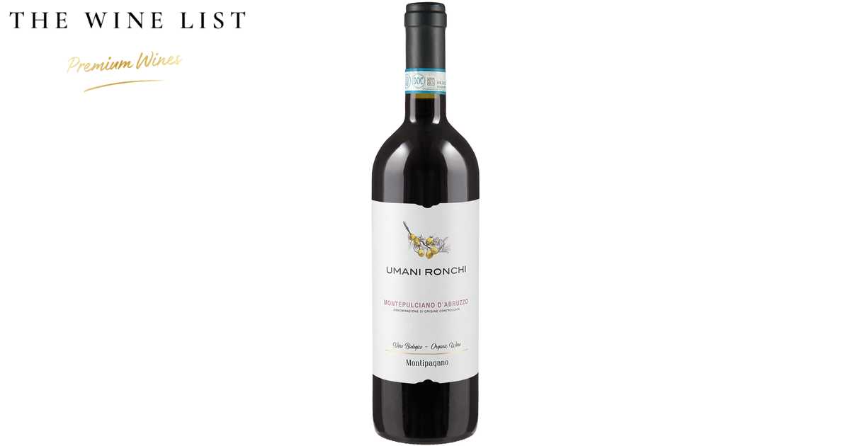 Umani Ronchi Montipagano Montepulciano d'Abruzzo 2023 | The Wine List ...