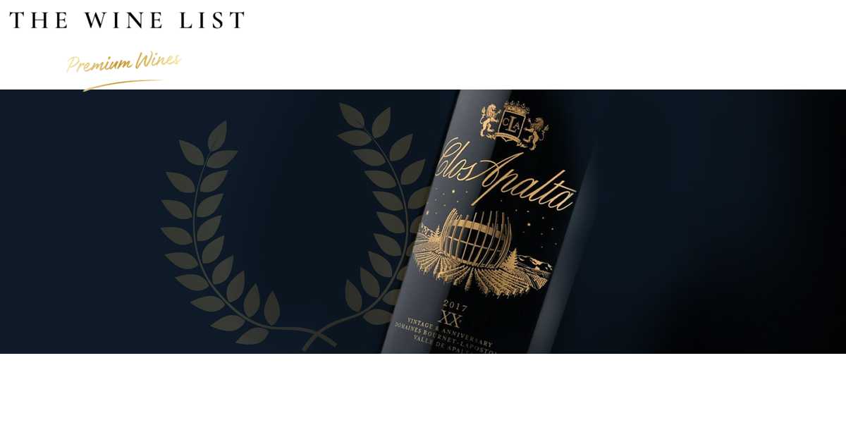 Clos Apalta 2017: 100 perfecte punten | The Wine List Nederlands
