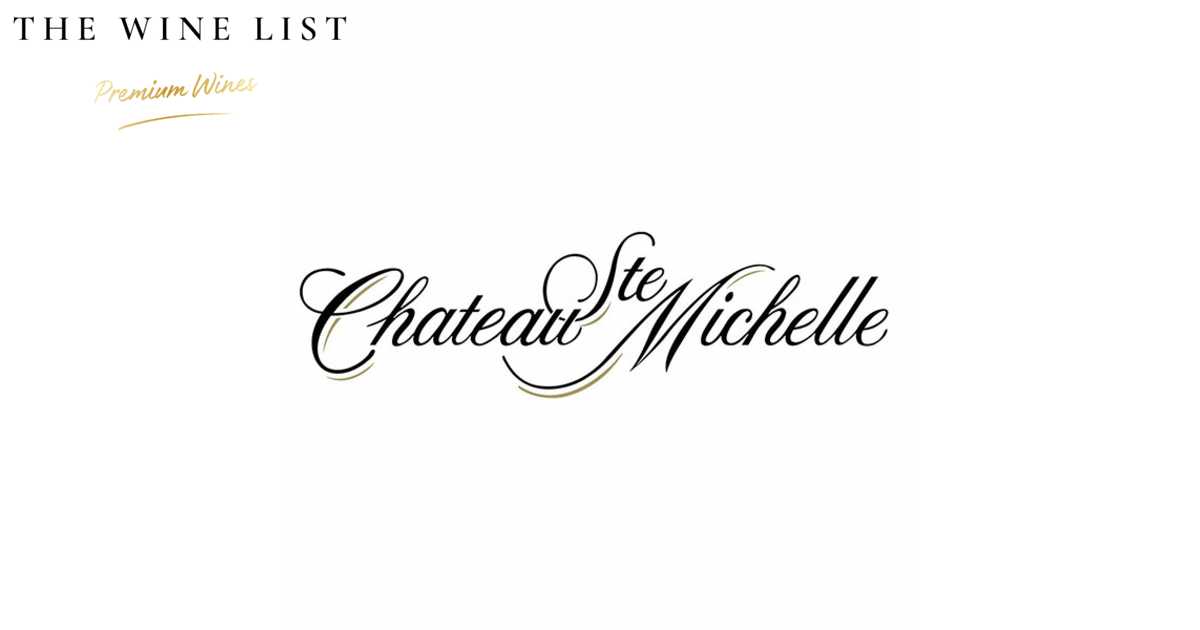 Kwalitatief hoogwaardige wijnen van Chateau ste Michelle. The Wine List.